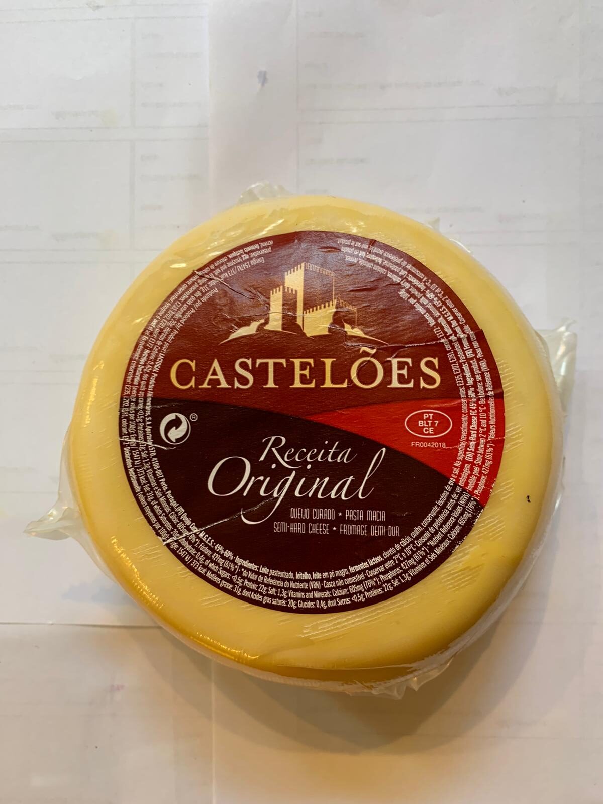 Cured Cheese (Queijo Curado) Castelōes - Mimosa Produce