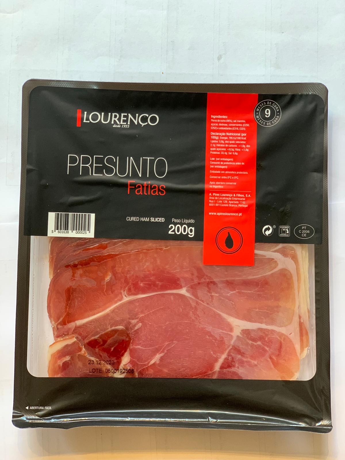 Sliced Ham (Presunto Fatiado) - Mimosa Produce