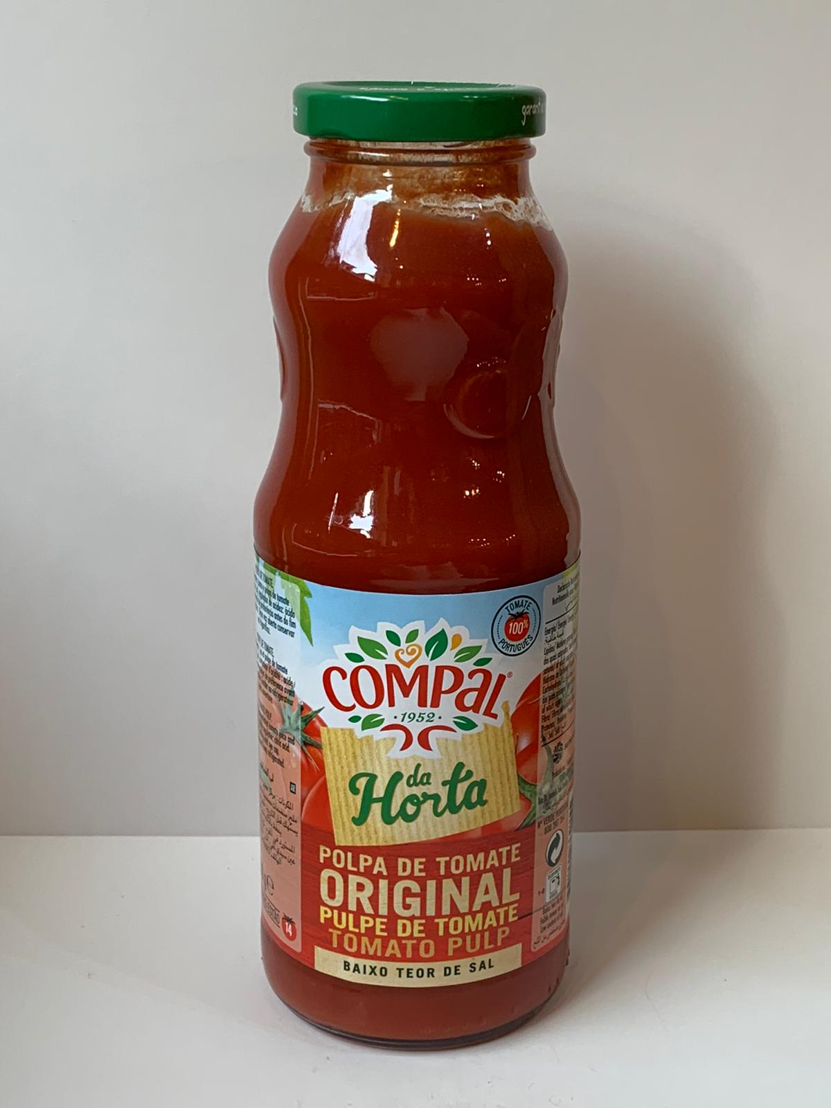 Tomato Pulp (Polpa de Tomate) Compal - Mimosa Produce